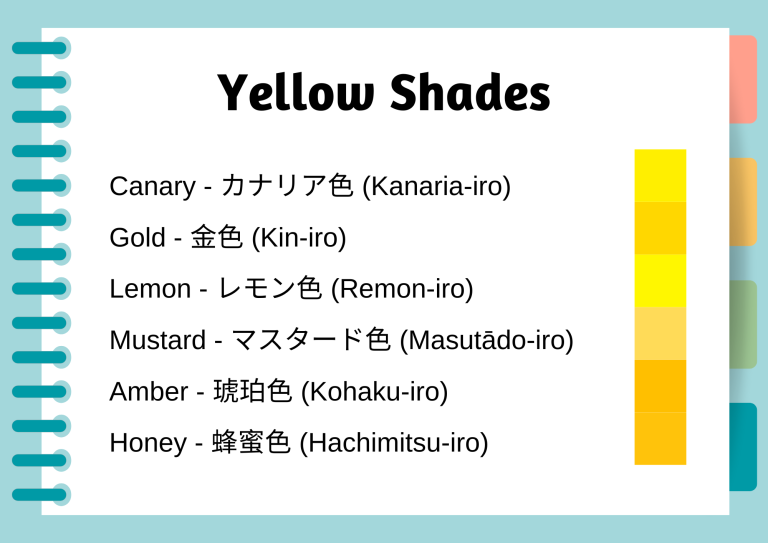 Colors In Japanese: A Complete Guide