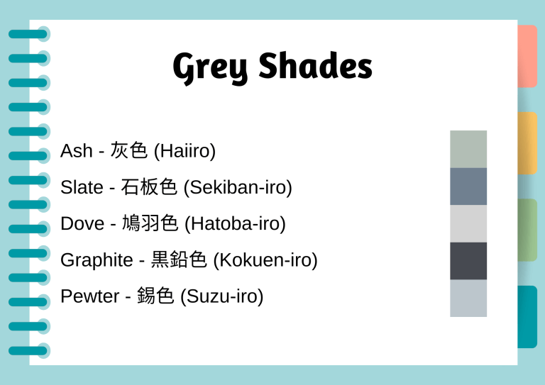 Colors In Japanese: A Complete Guide