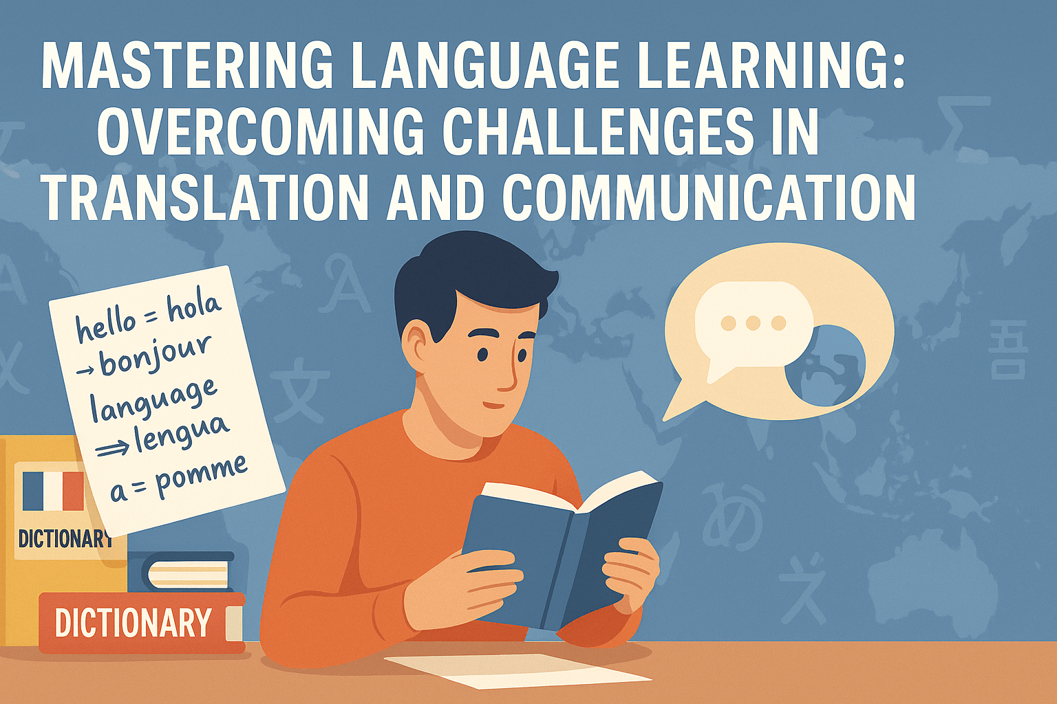 Mastering Language Learning: Overcoming Challenges in Translation and Communication