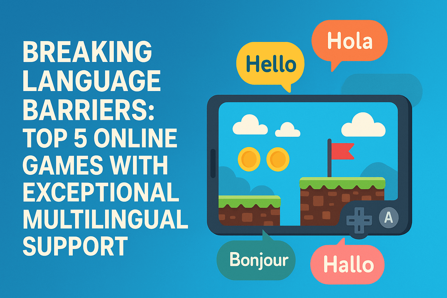 Top 5 Multilingual Online Games for a Global Gaming Experience
