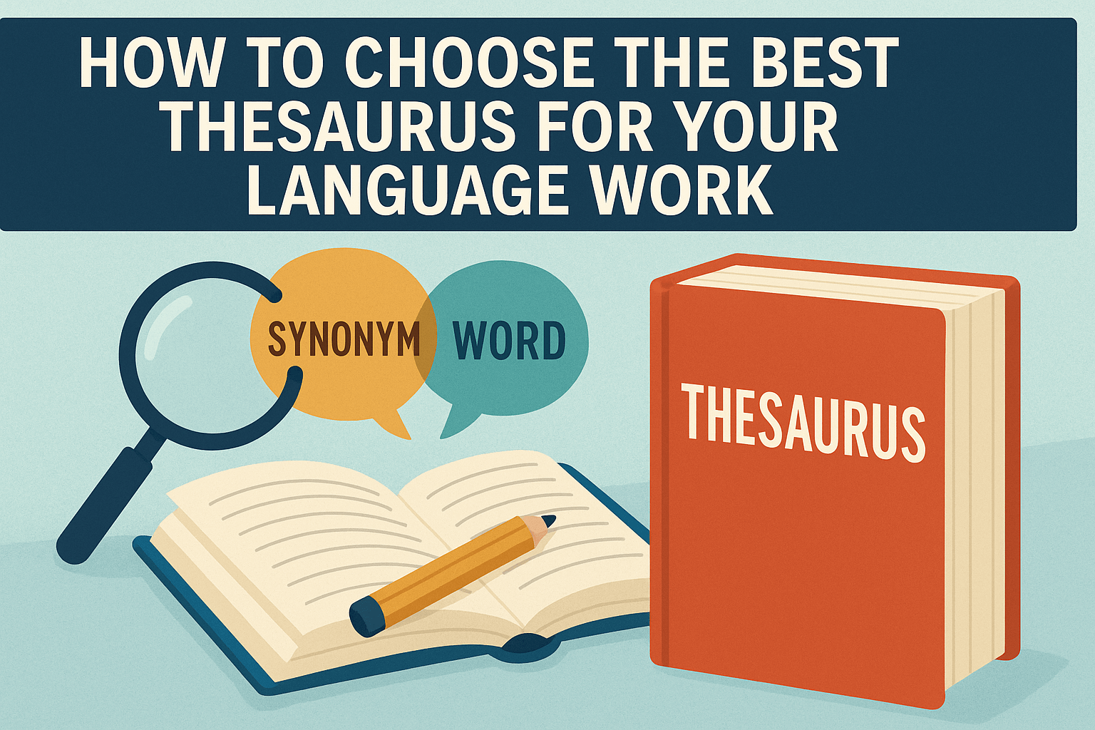 How to Choose the Best Thesaurus for Your Language Work